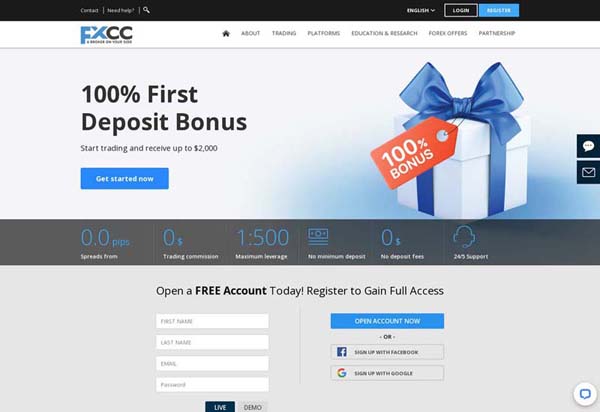 FXCC Review 2025 (Expert Review)